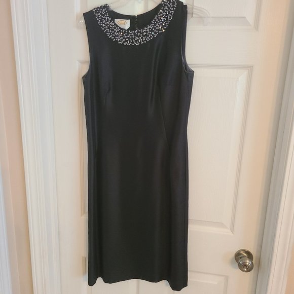 Talbots | Dresses | Talbot Black Party Dress | Poshmark